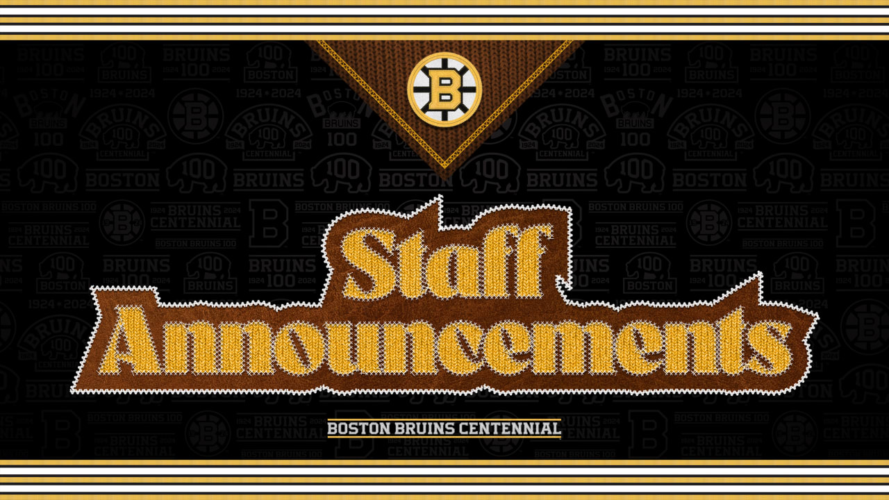 Bruins Announce Hockey Operations Staff Changes | Boston Bruins