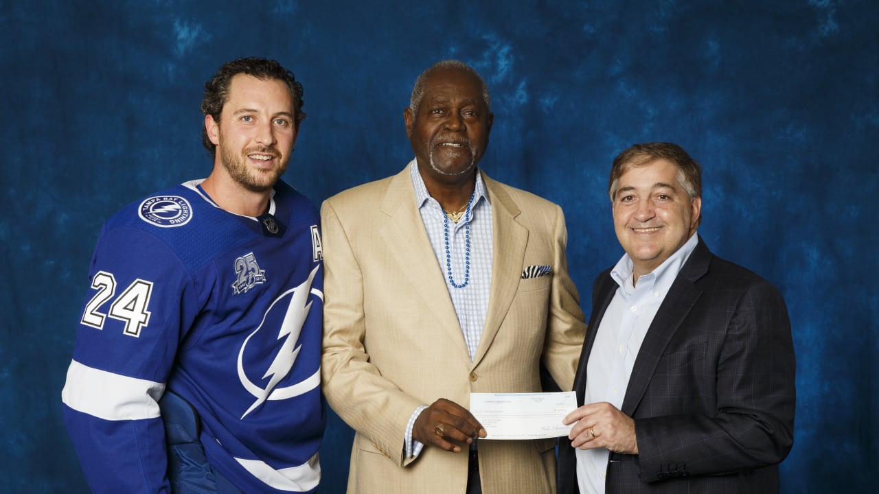 Warren Dawson honored as Lightning Community Hero | Tampa Bay Lightning