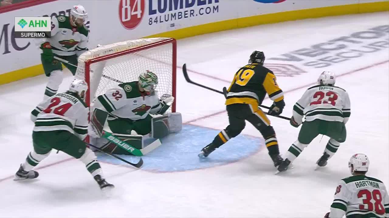 MIN@PIT: Smith scores goal against Filip Gustavsson | Pittsburgh Penguins