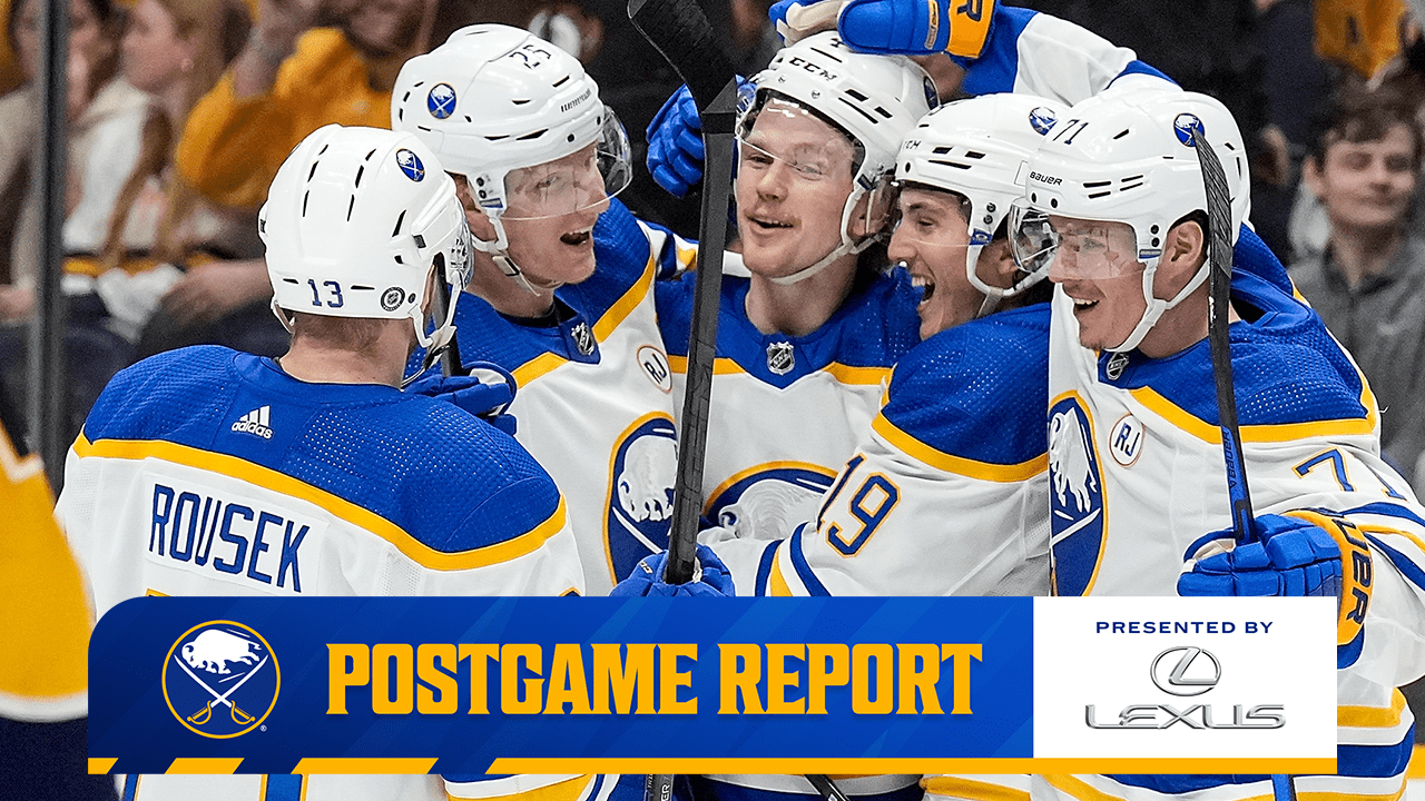 Byram records 2 points in Sabres debut in Nashville | Buffalo Sabres