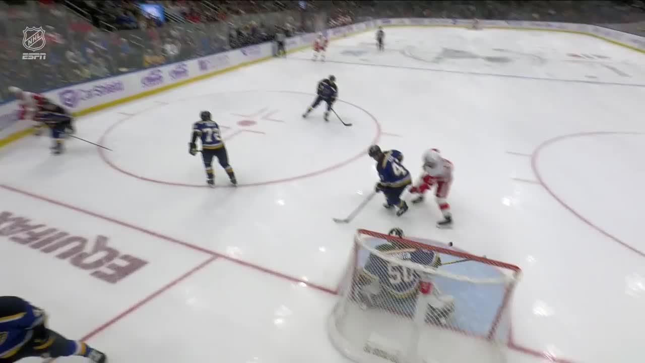 DET@STL: Fabbri scores goal against Jordan Binnington | Detroit Red Wings