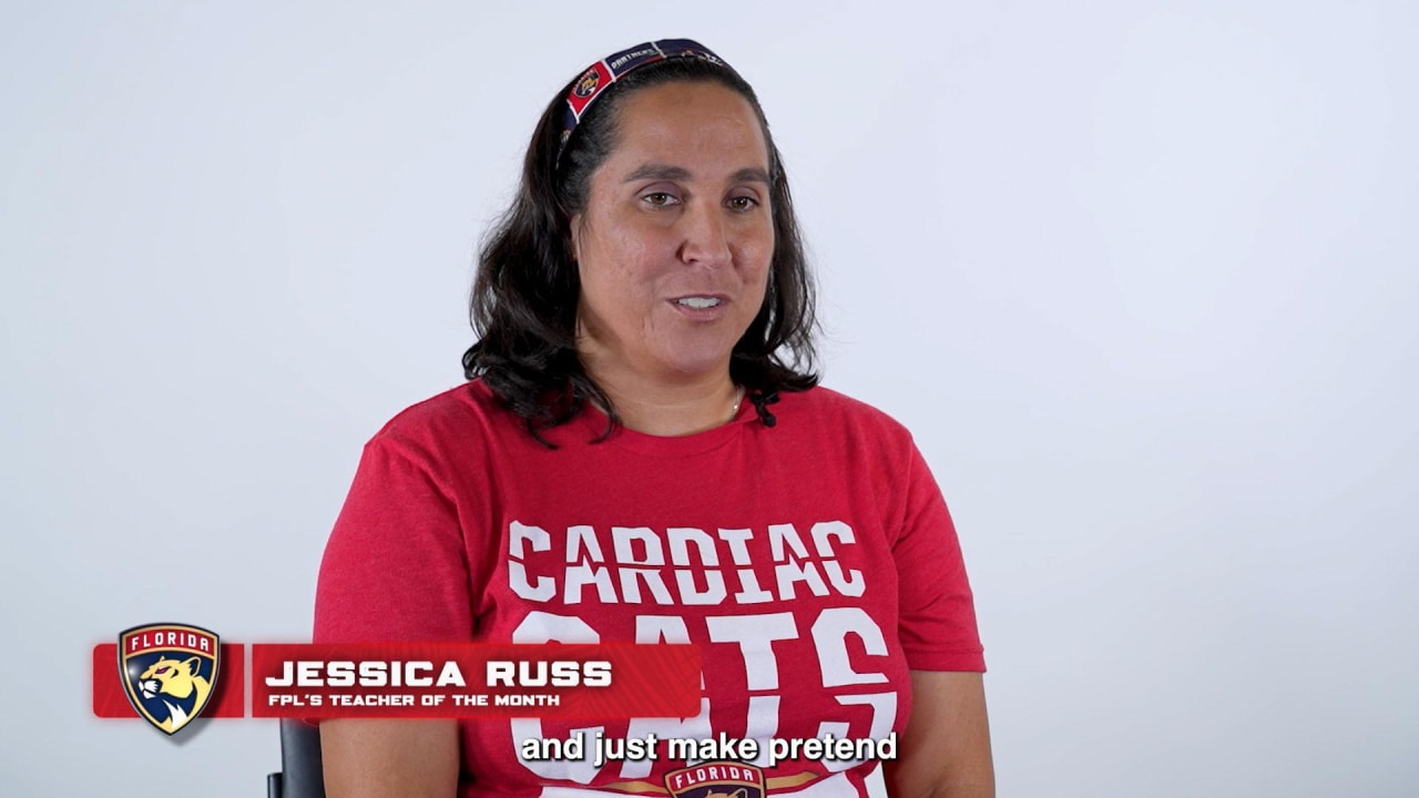Teacher of the Month: Jessica Russ | Florida Panthers