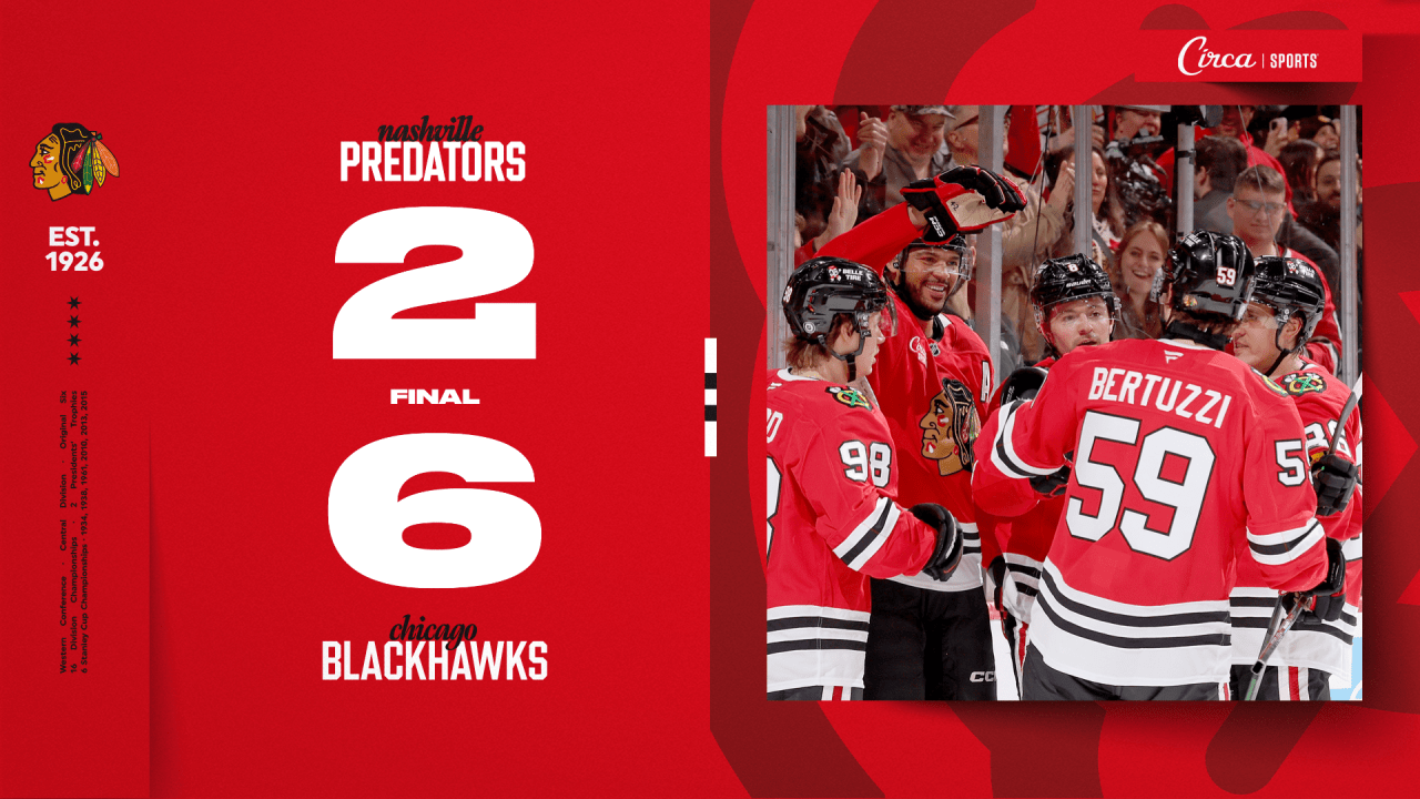 RECAP: Blackhawks Ease Past Predators | Chicago Blackhawks