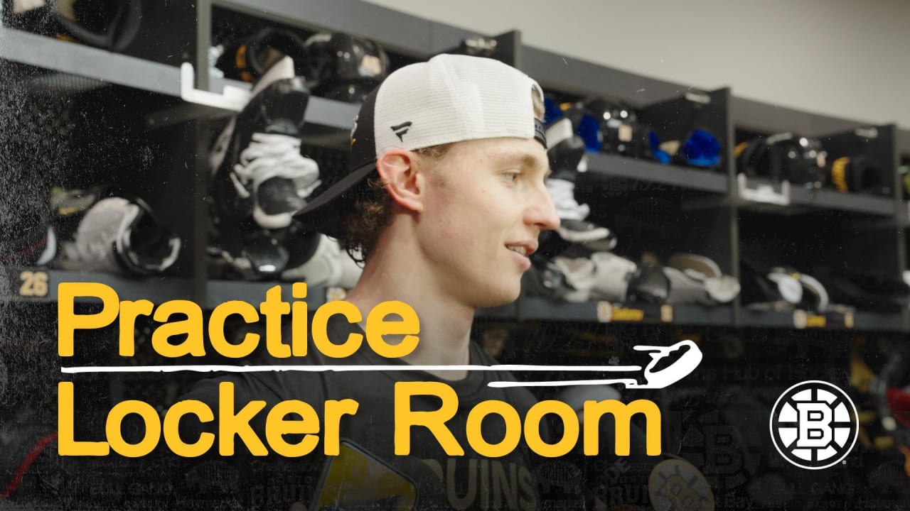 Locker Room Raw: Vladislav Kolyachonok | Boston Bruins