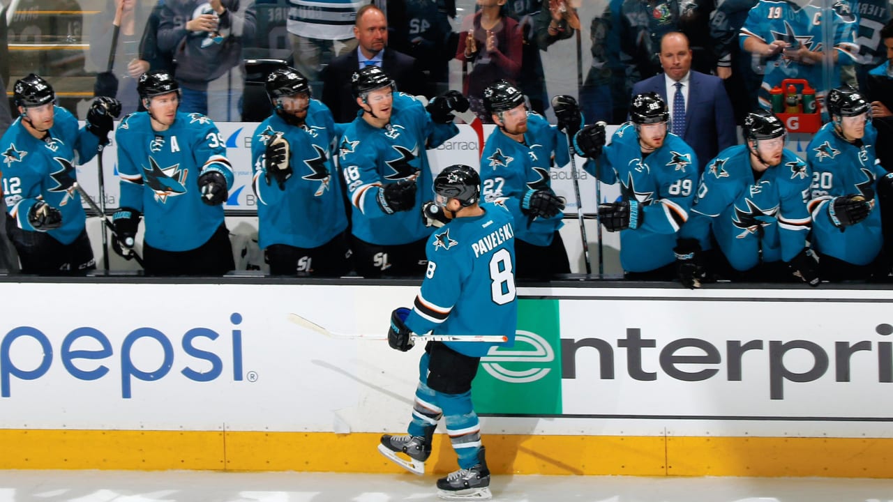 Joe Pavelski sparks Sharks past Stars | NHL.com
