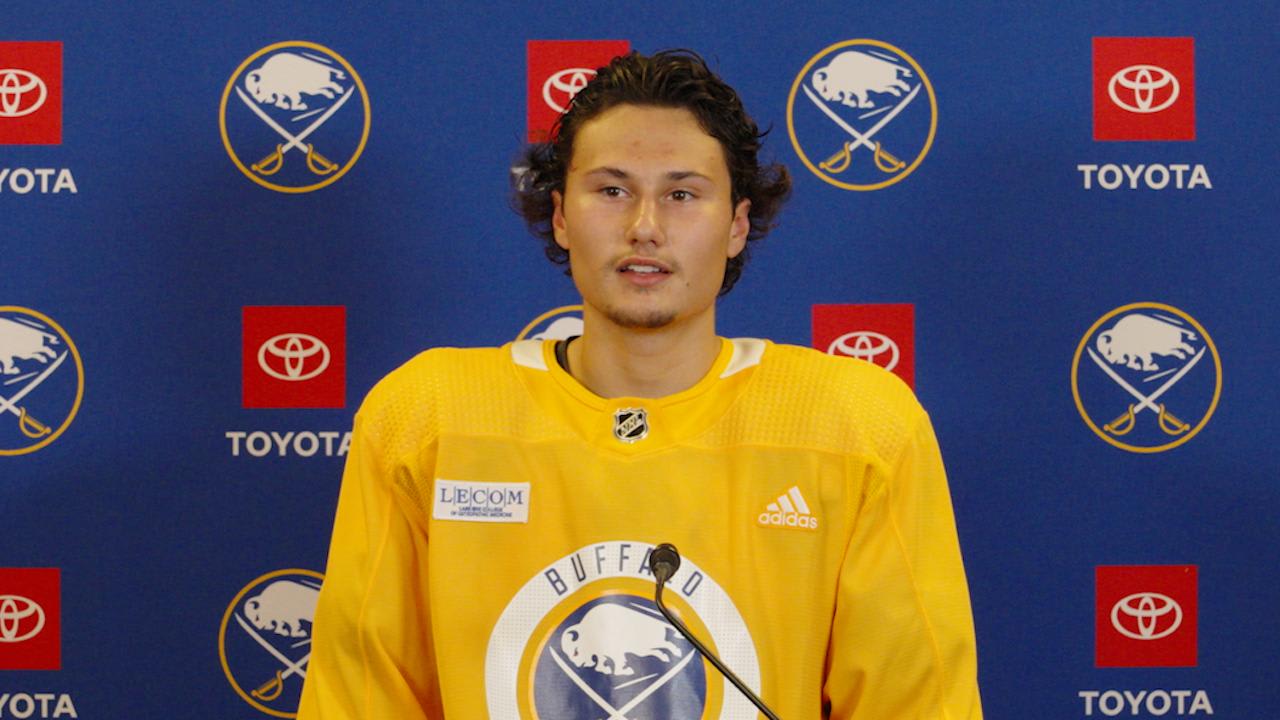 Mats Lindgren @ Dev Camp (7/5/23) | Buffalo Sabres