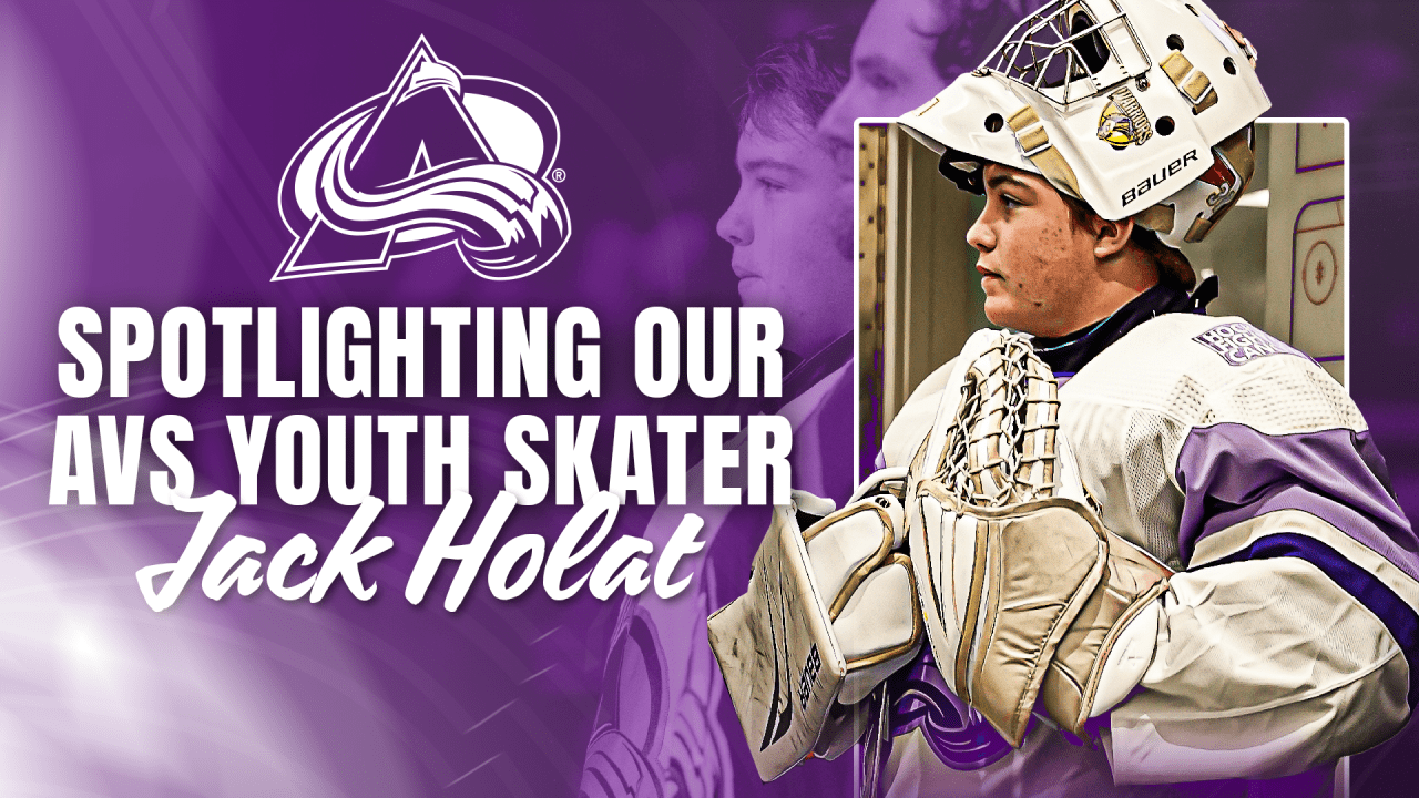 Spotlighting Our Avs Youth Skater Jack Holat | Colorado Avalanche