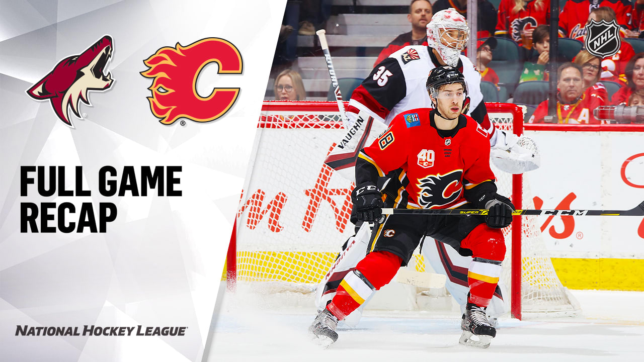 Recap: ARI 2, CGY 3 | Calgary Flames