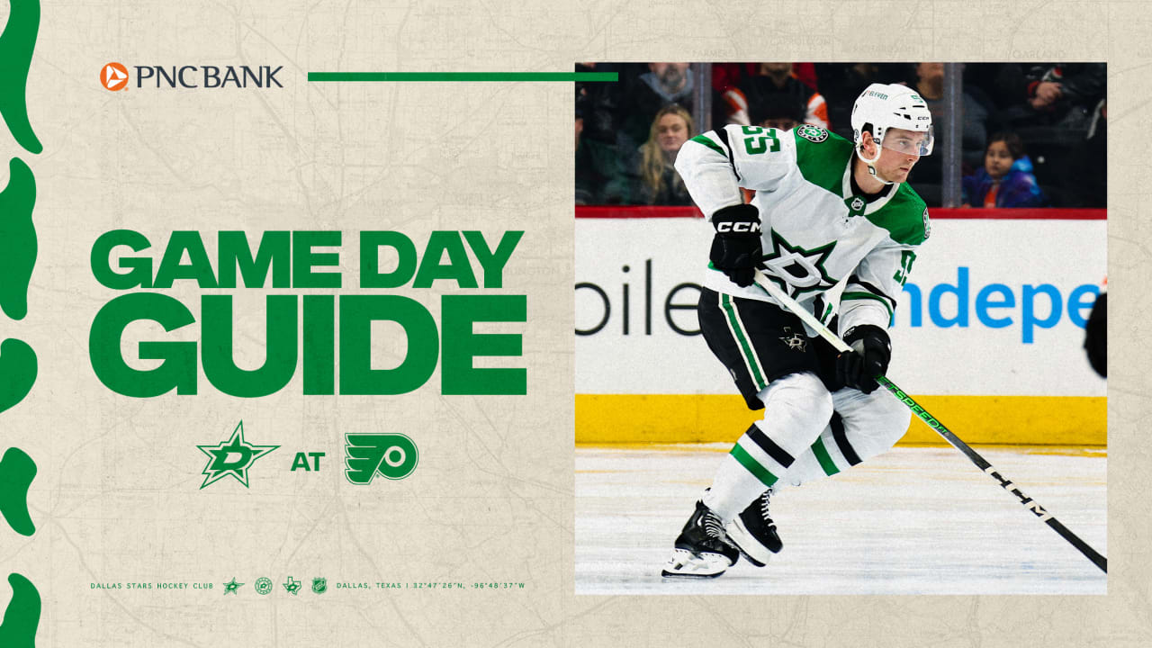 Game Day Guide: Stars at Flyers | Dallas Stars