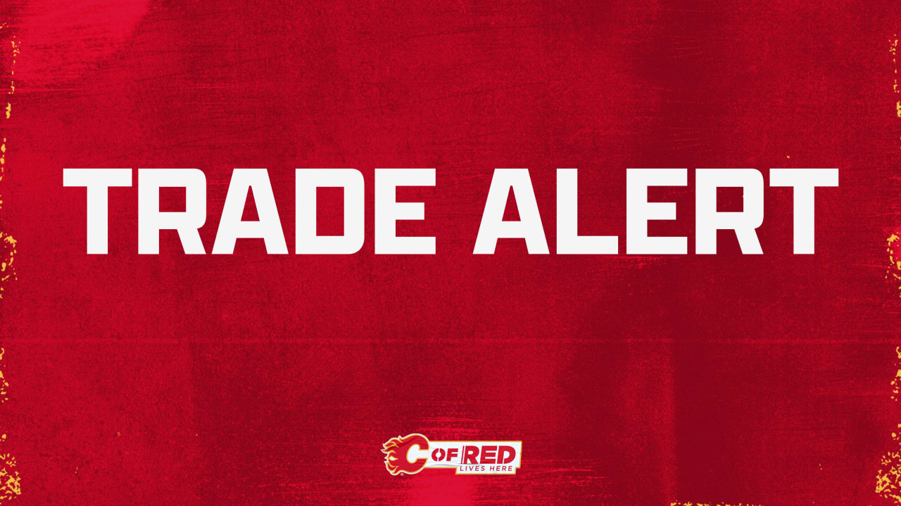 Flames Acquire Picks From Vancouver | Calgary Flames