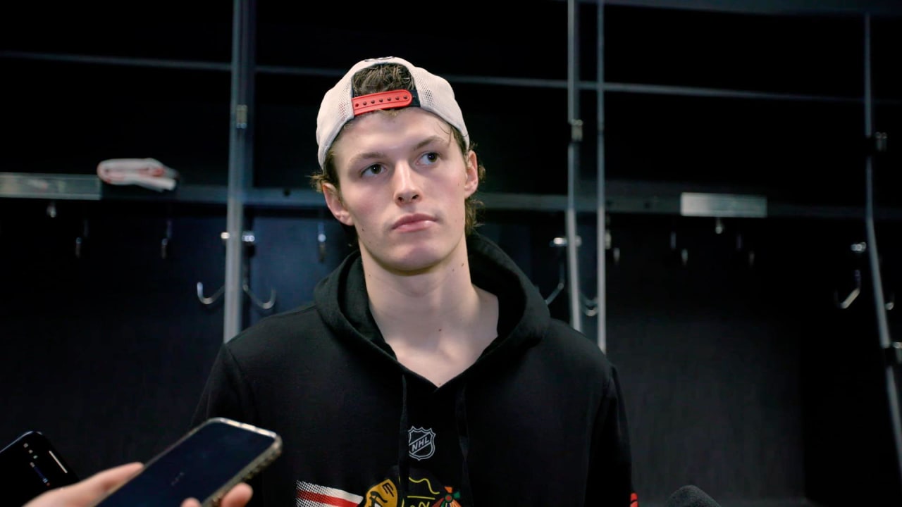 Reichel on Confidence, Off-Season | Chicago Blackhawks
