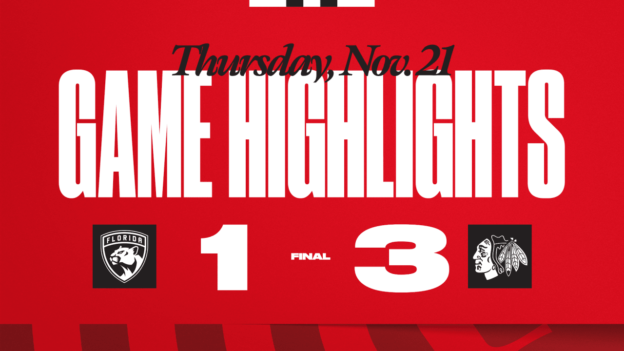 Game Highlights: Blackhawks vs Panthers | Chicago Blackhawks