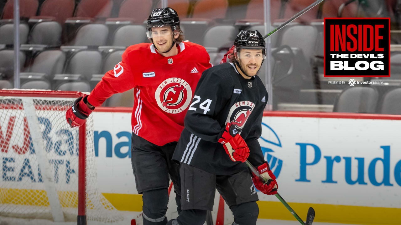 Devils Practice Before First Divisional Game vs. Washington | BLOG ...