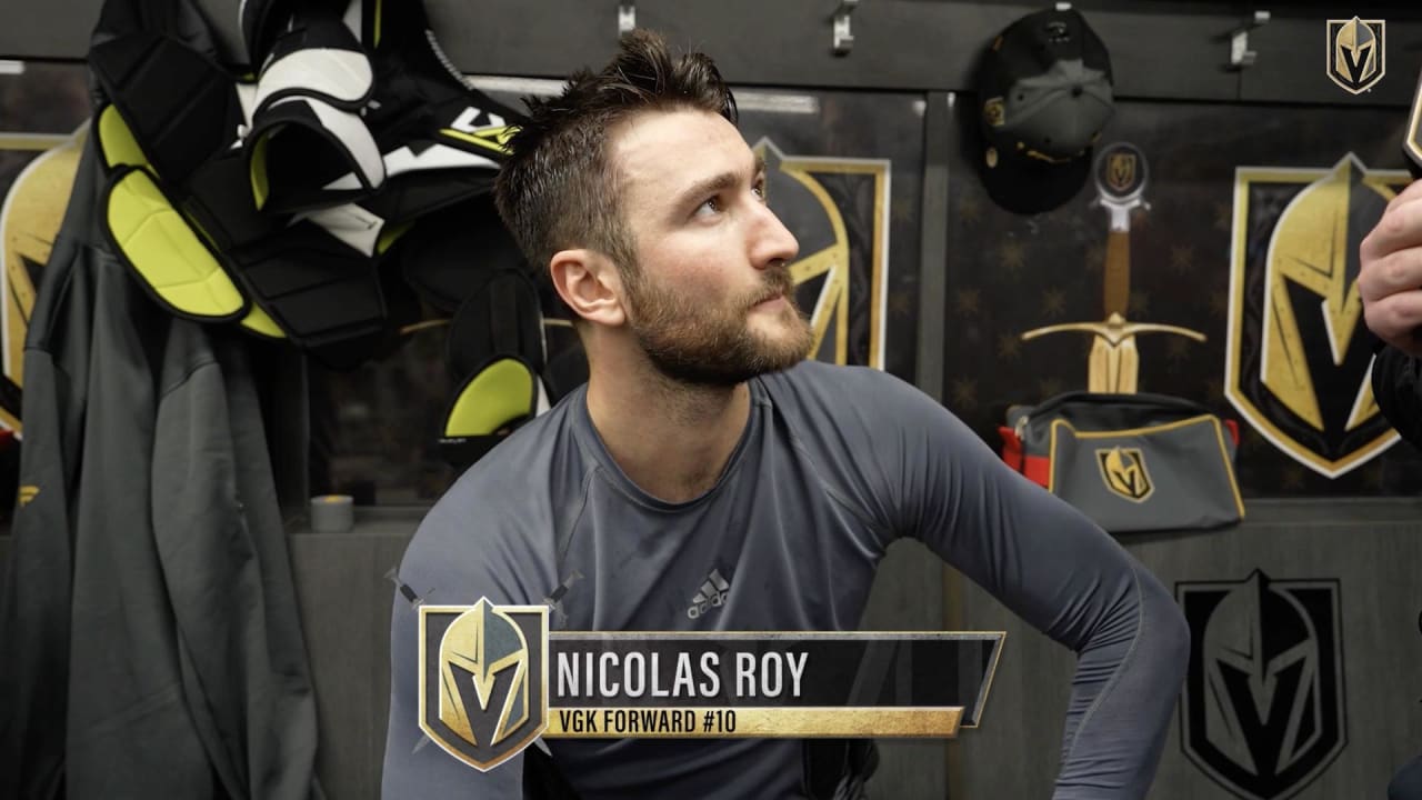 Nicolas Roy Availability 4/26 | Vegas Golden Knights