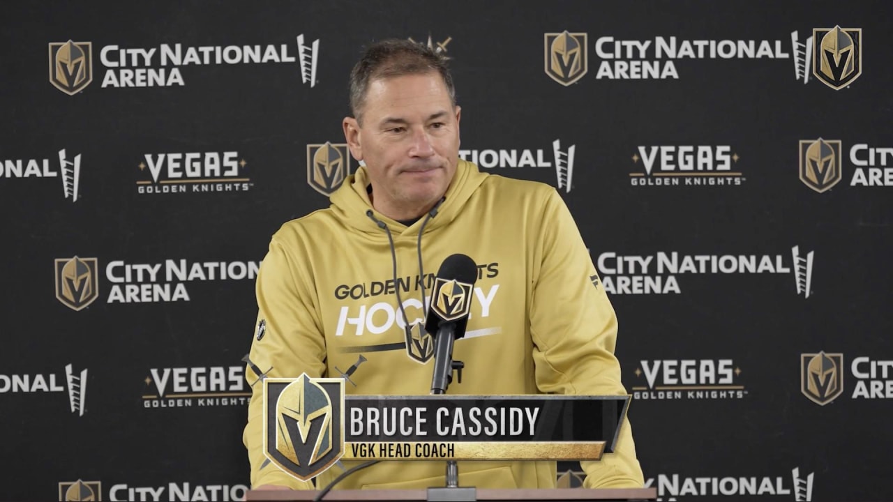 Bruce Cassidy Availability 12/16 | Vegas Golden Knights