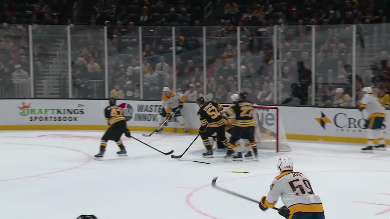 NSH@BOS: Josi scores PPG against Jeremy Swayman | Nashville Predators