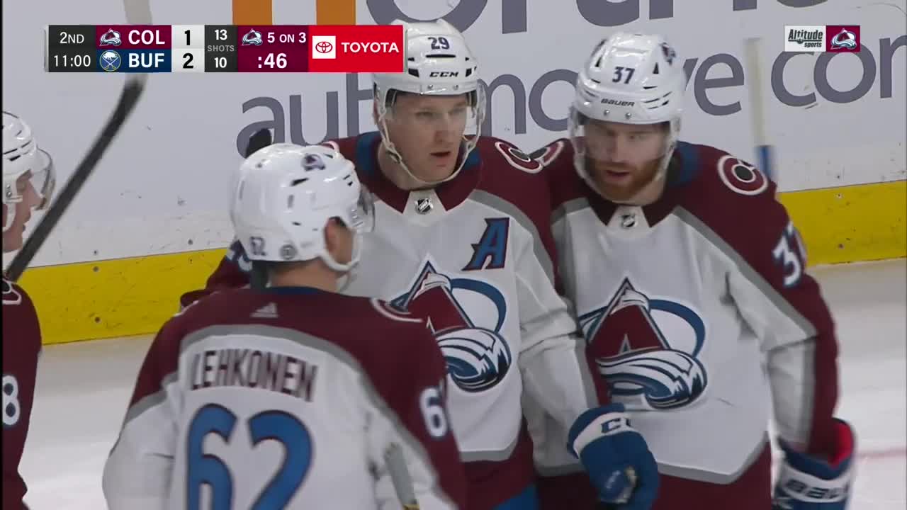 MacKinnon snipes PPG | Colorado Avalanche