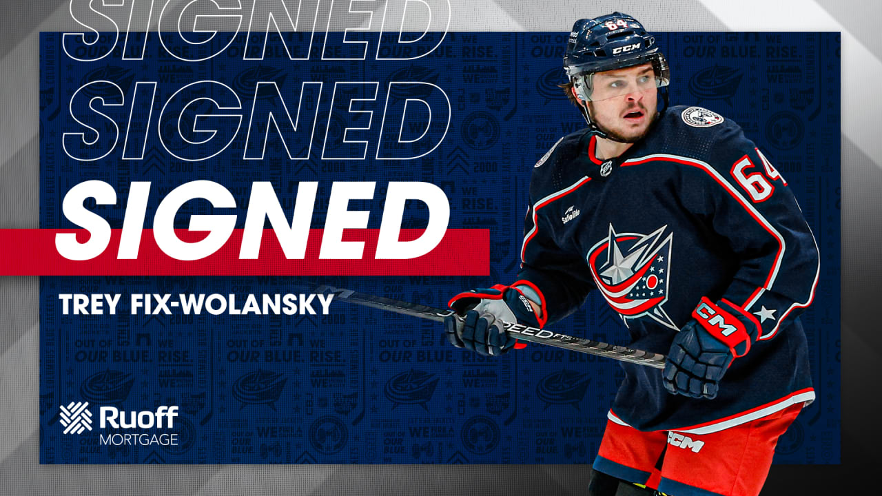 CBJ sign Trey Fix-Wolansky to two-year, two-way contract extension ...