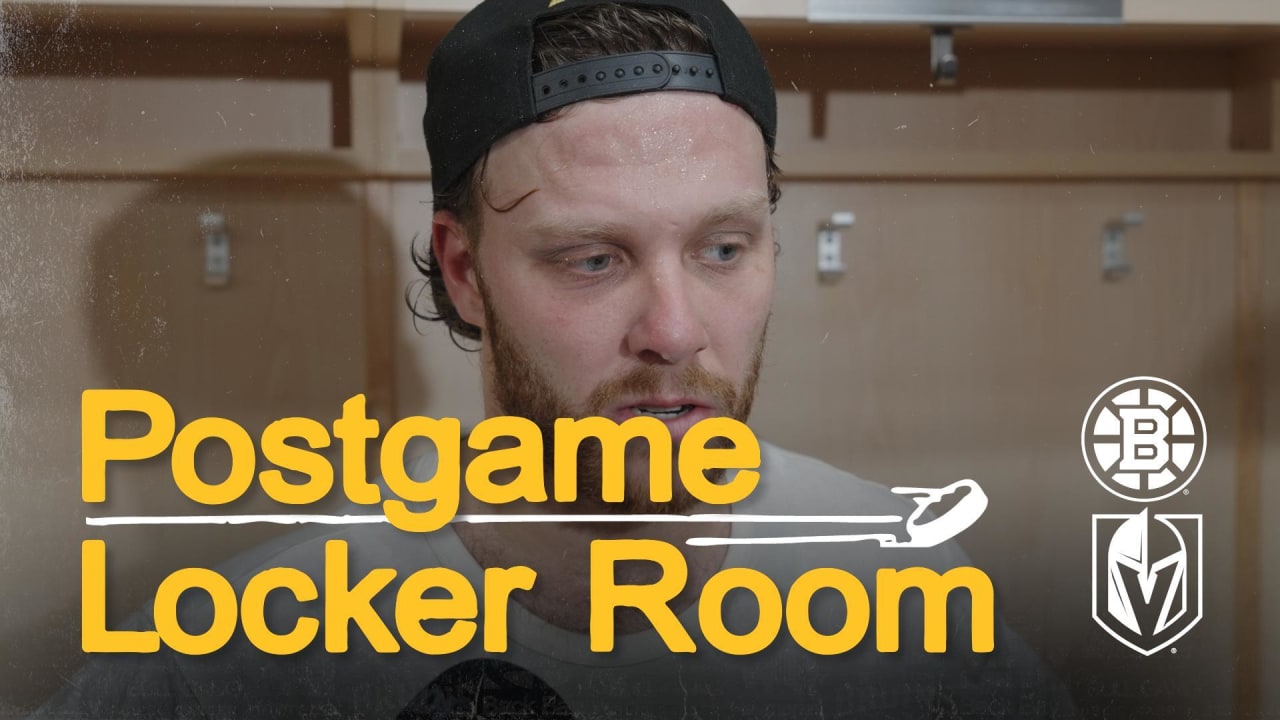 Locker Room Raw: David Pastrnak and Charlie McAvoy | Boston Bruins