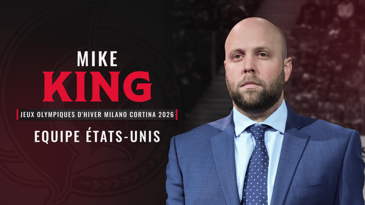 Mike King fera partie de l’équipe olympique américaine | Sénateurs d’Ottawa