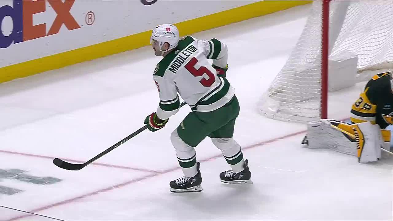 MIN@PIT: Middleton scores goal against Alex Nedeljkovic | NHL.com