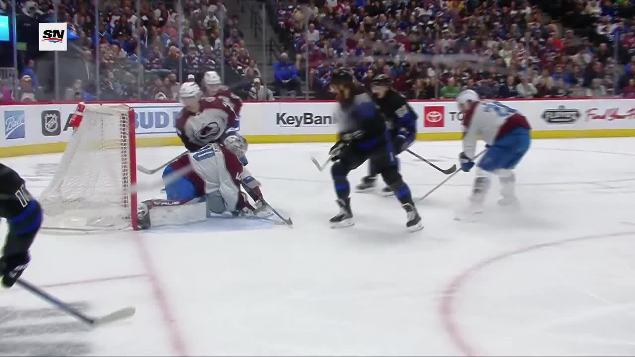 TOR@COL: Bertuzzi scores goal against Alexandar Georgiev | Toronto ...