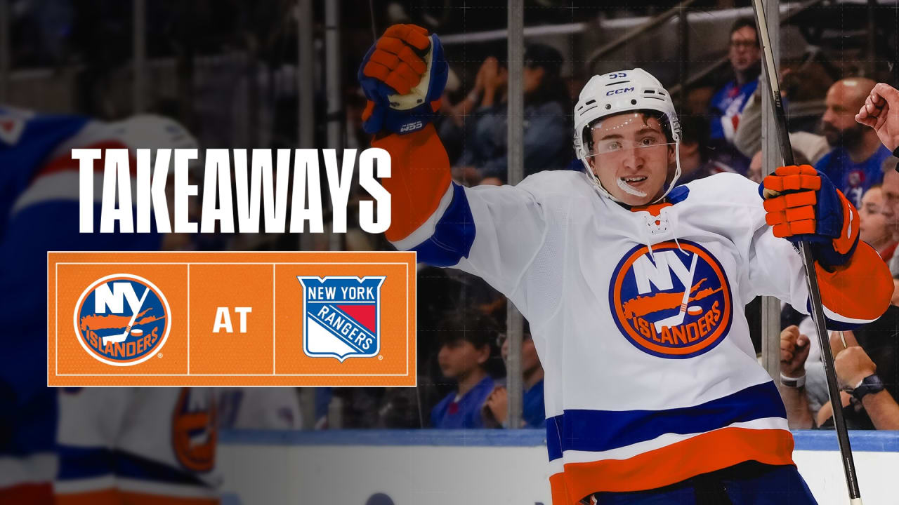 Takeaways: Islanders Rally For 5-4 Preseason Win Over Rangers | New ...