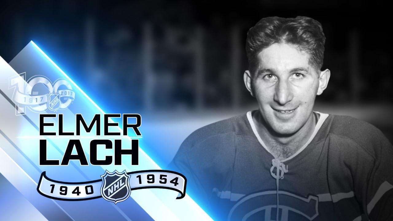 NHL100: Elmer Lach | NHL.com