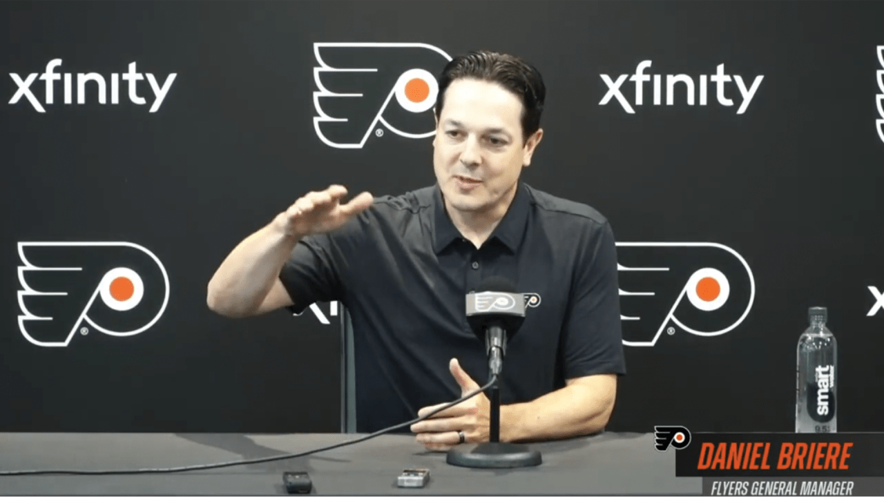 Briere Lays Out Season Goals: 5 Takeaways | Philadelphia Flyers