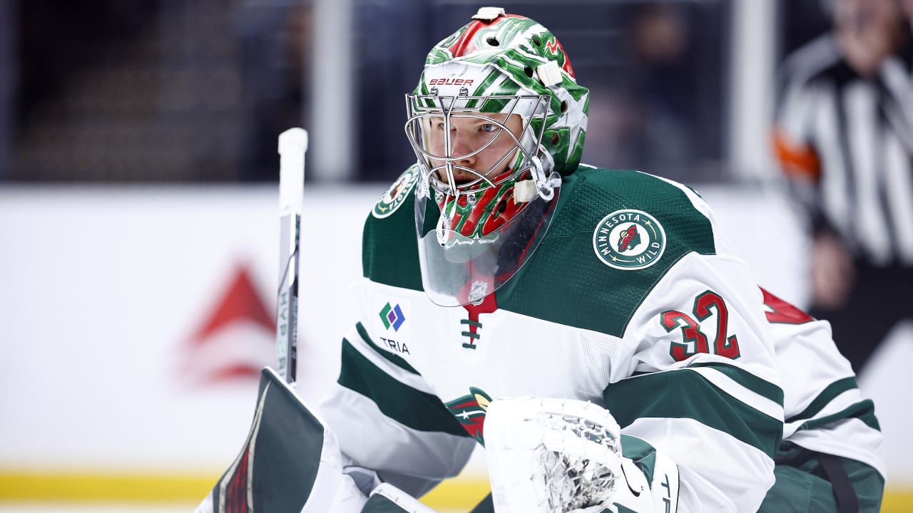 Wilds Filip Gustavsson avslutade med seger | NHL.com/sv