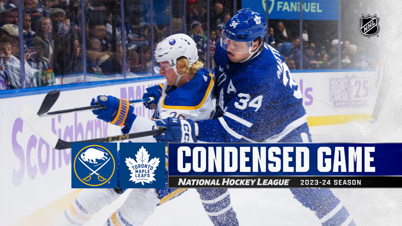 Condensed Game: BUF @ TOR 11.4.23 | NHL.com