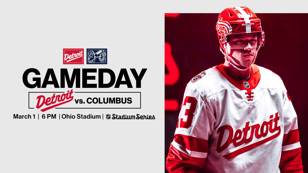 PREVIEW: Red Wings take on Blue Jackets in 2025 NHL Stadium Series on ...