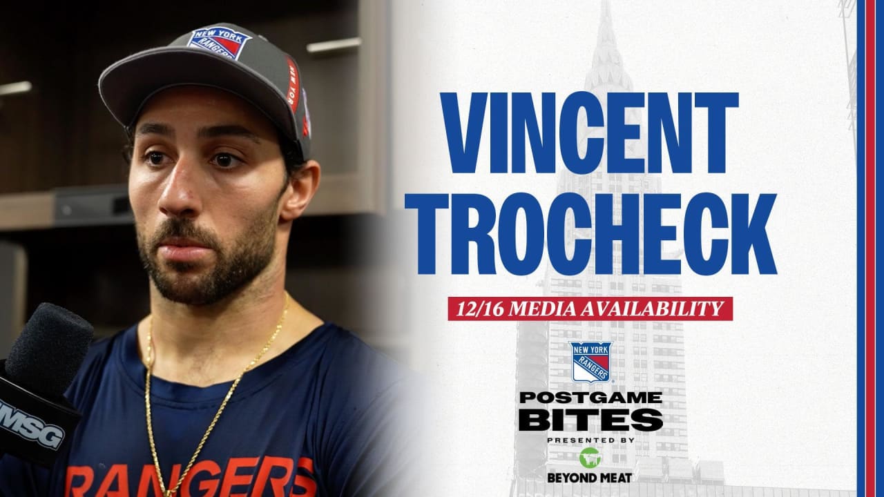 Postgame: Trocheck | New York Rangers
