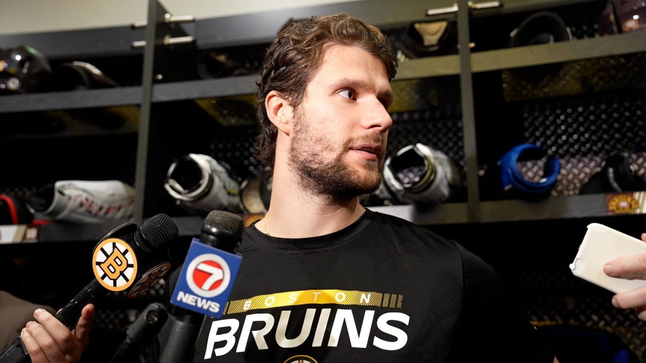 Locker Room Raw: Pavel Zacha | Boston Bruins
