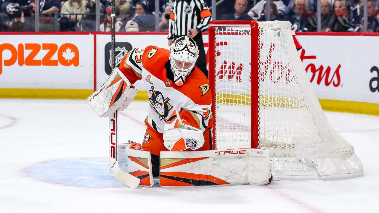 Ville Husso Postgame 4/16/25 | Anaheim Ducks