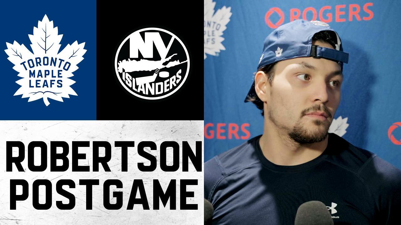 Nick Robertson | Post Game @ New York Islanders | January 3, 2026 ...