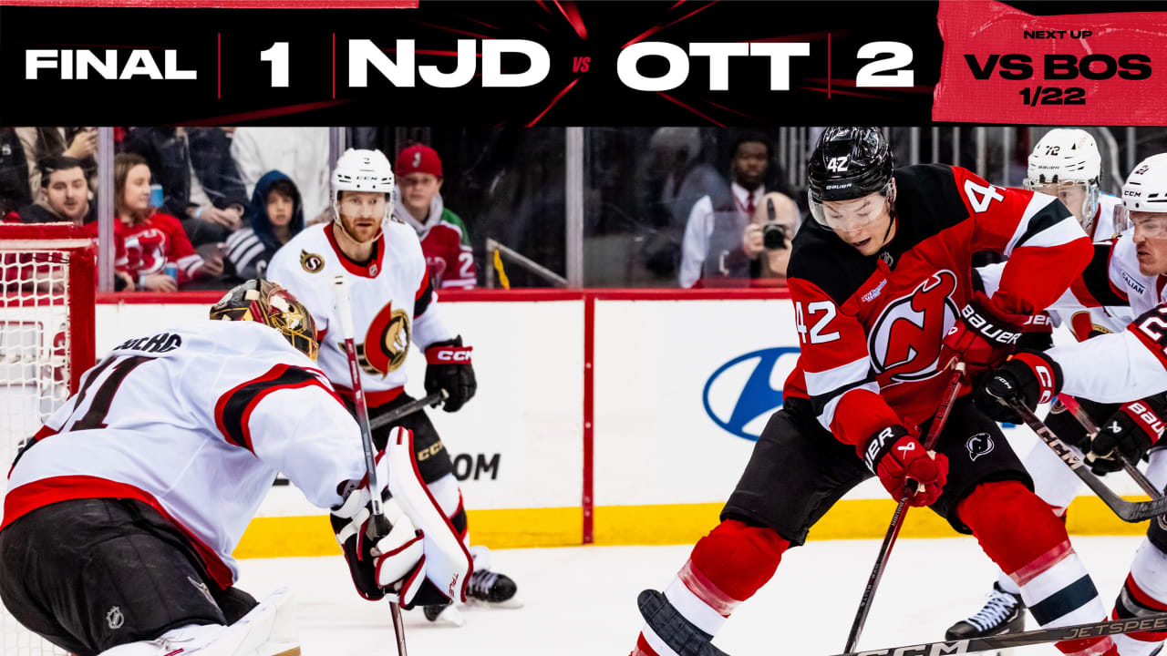Devils Fall to Sens | GAME STORY | New Jersey Devils