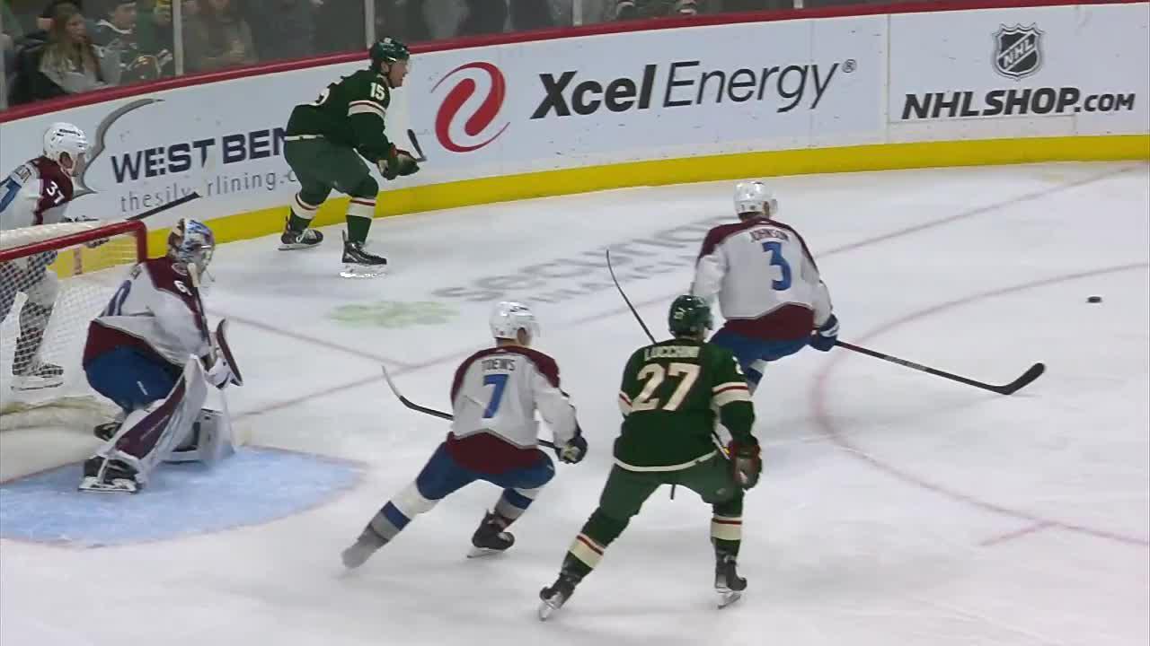 COL@MIN: Lettieri scores goal against Justus Annunen | Minnesota Wild