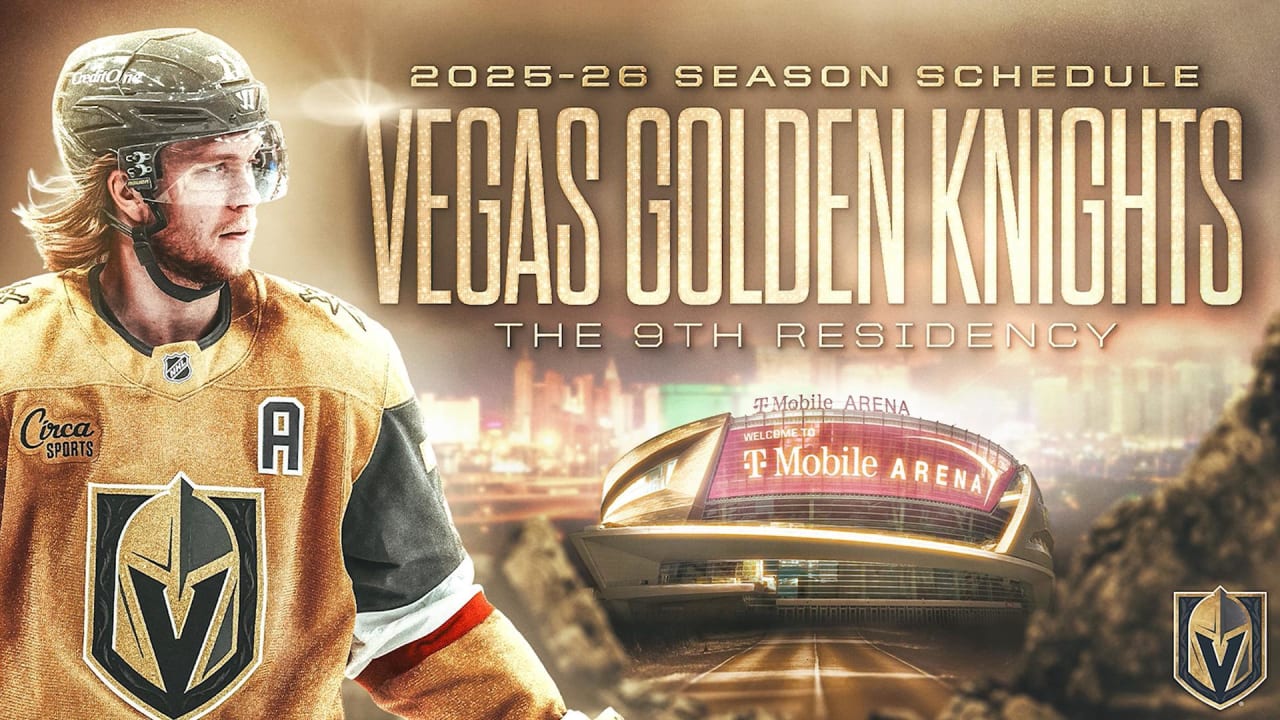2025-26 Regular-Season Schedule Reveal!⚔️ | Vegas Golden Knights
