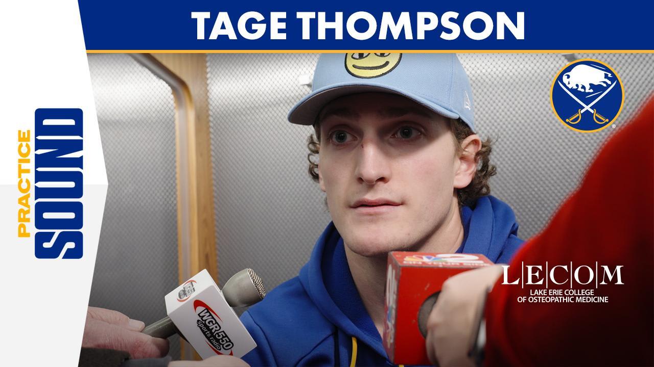 Thompson | Practice | Buffalo Sabres