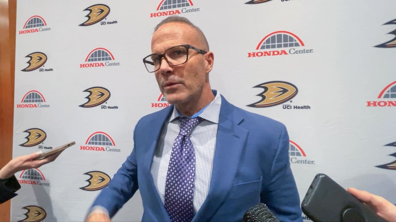 Greg Cronin Postgame 11/12/23 | Anaheim Ducks