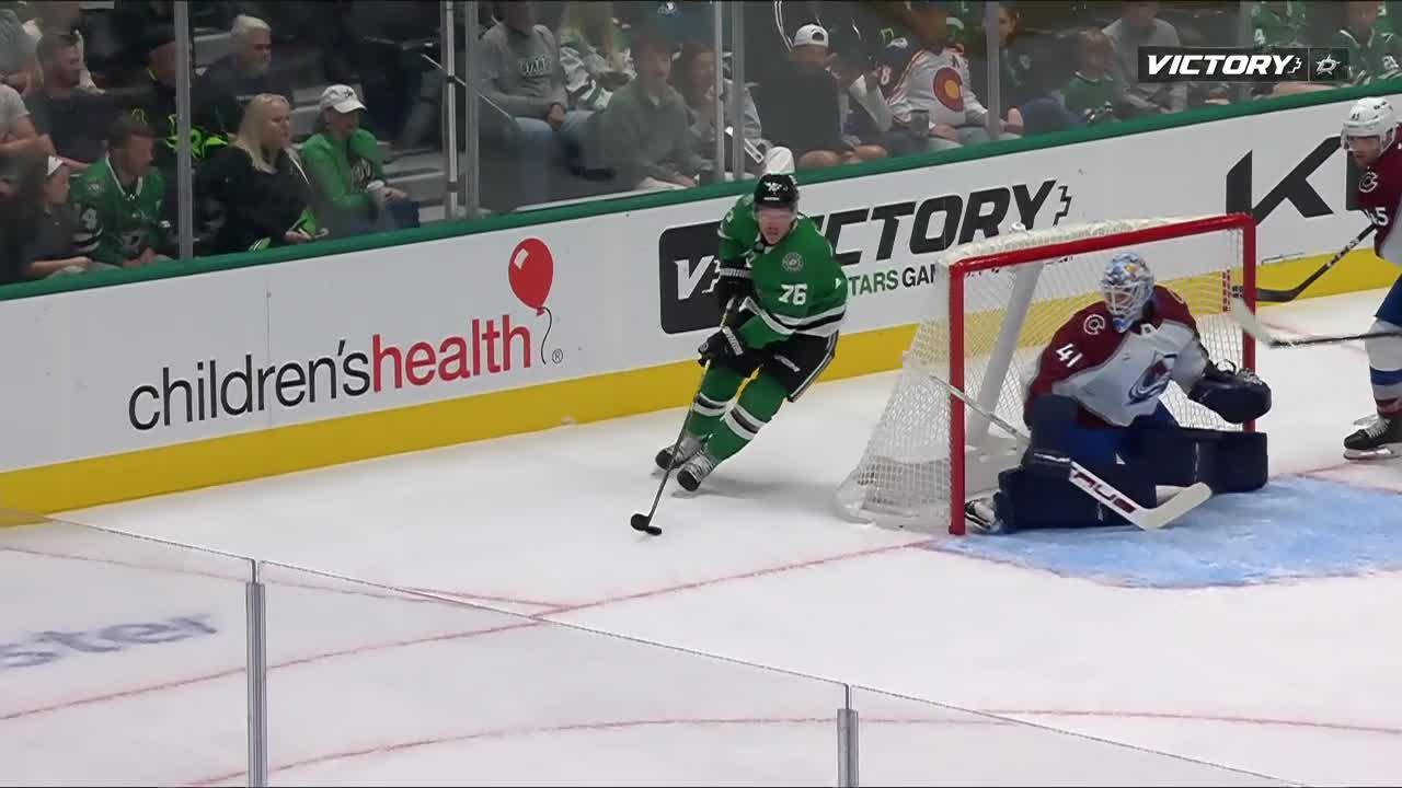 Arttu Hyry with a Goal vs. Colorado Avalanche | Dallas Stars