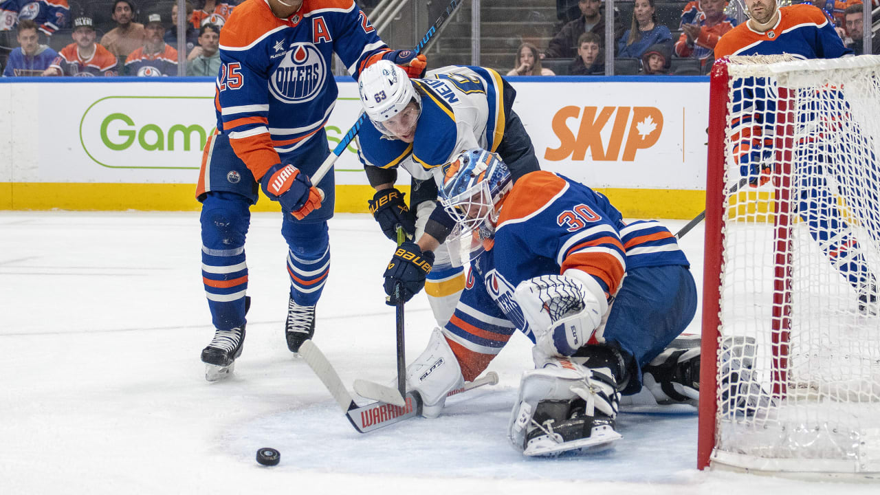 Photos: Oilers 4, Blues 3 - April 9, 2025 | St. Louis Blues