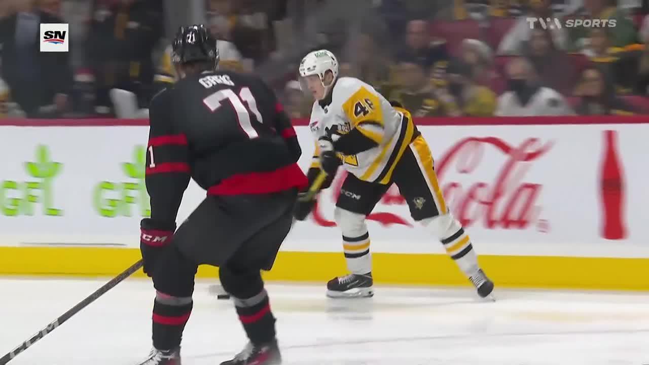 PIT@OTT: Tkachuk scores goal against Pittsburgh Penguins | Sénateurs d ...