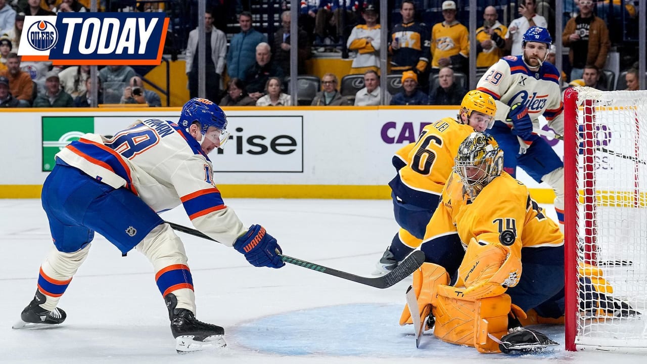 OILERS TODAY | Post-Game at NSH | Edmonton Oilers
