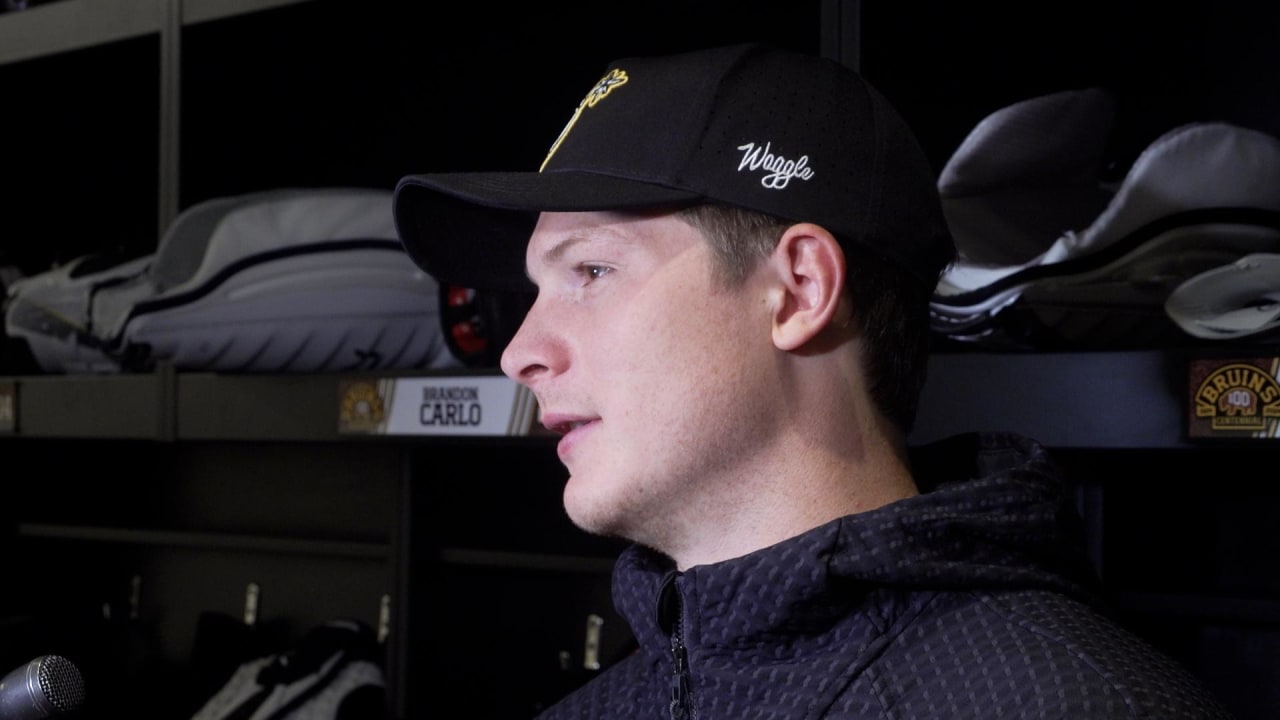 Locker Room Raw: Trent Frederic | Boston Bruins