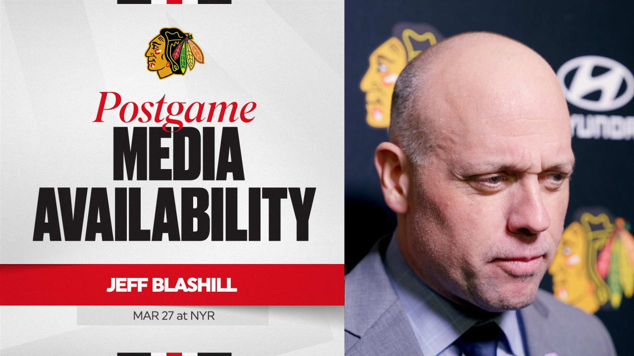 Blashill on Loss to Rangers | Chicago Blackhawks