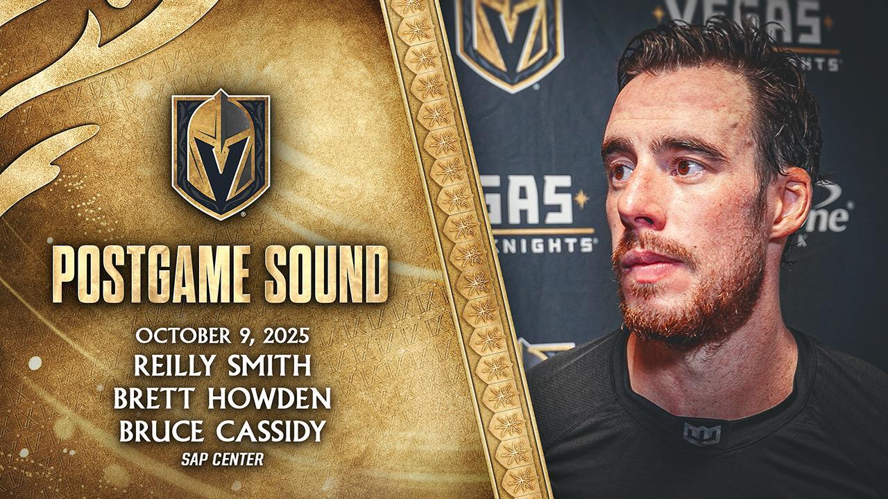 POSTGAME SOUND: Smith, Howden & Cassidy | Vegas Golden Knights