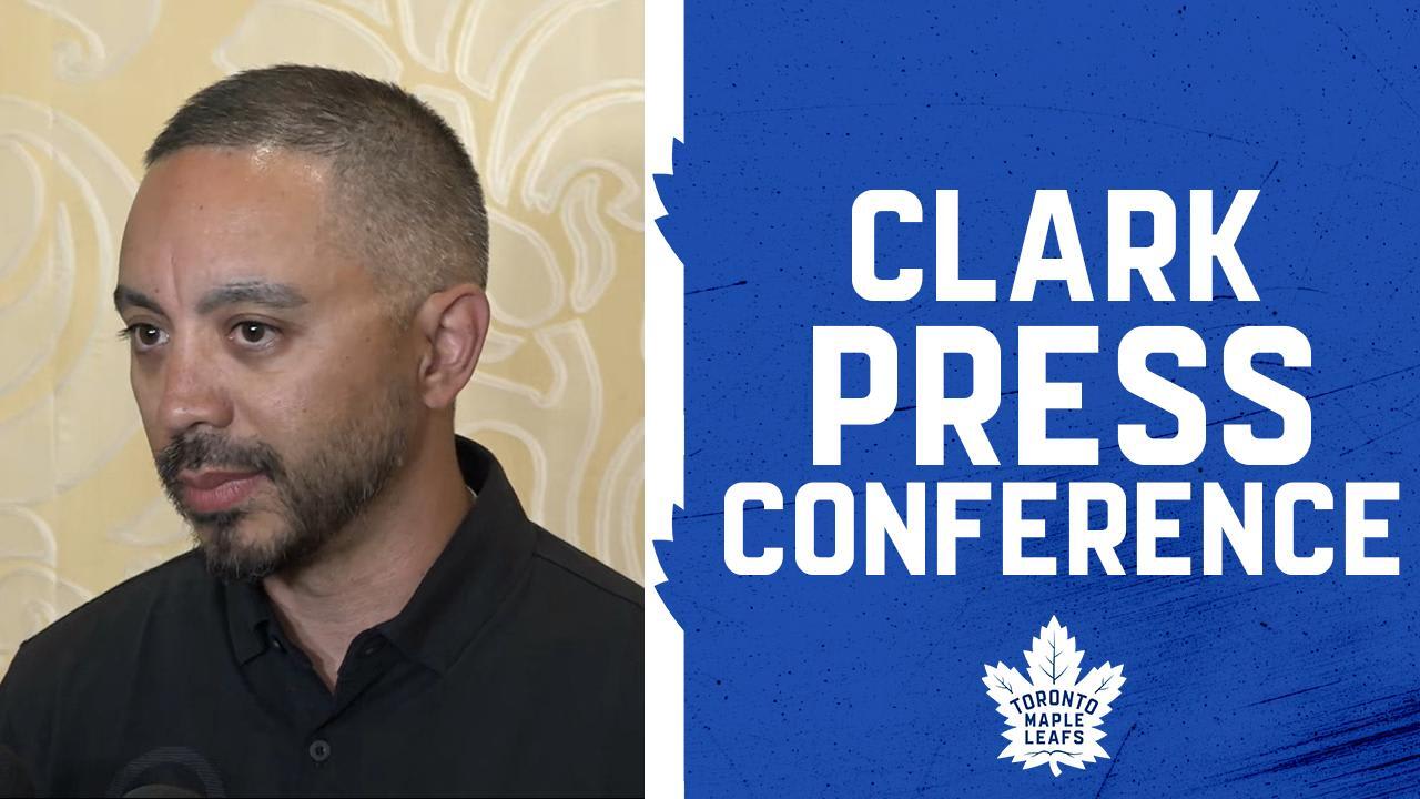 Wes Clark I Media Availability | Toronto Maple Leafs