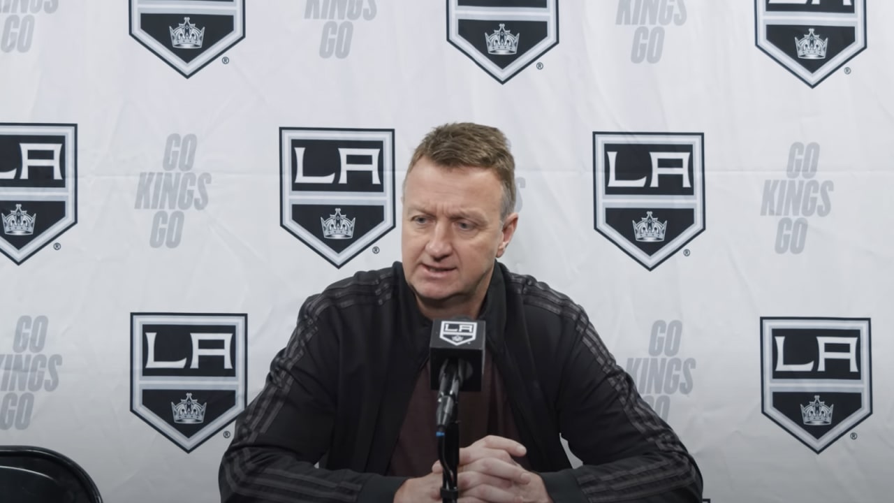Rob Blake and Todd McLellan Exit Interviews | Los Angeles Kings